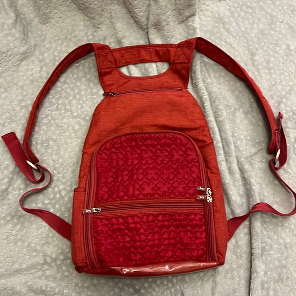 lug | Bags | Lug Red Padded Backpack | Poshmark